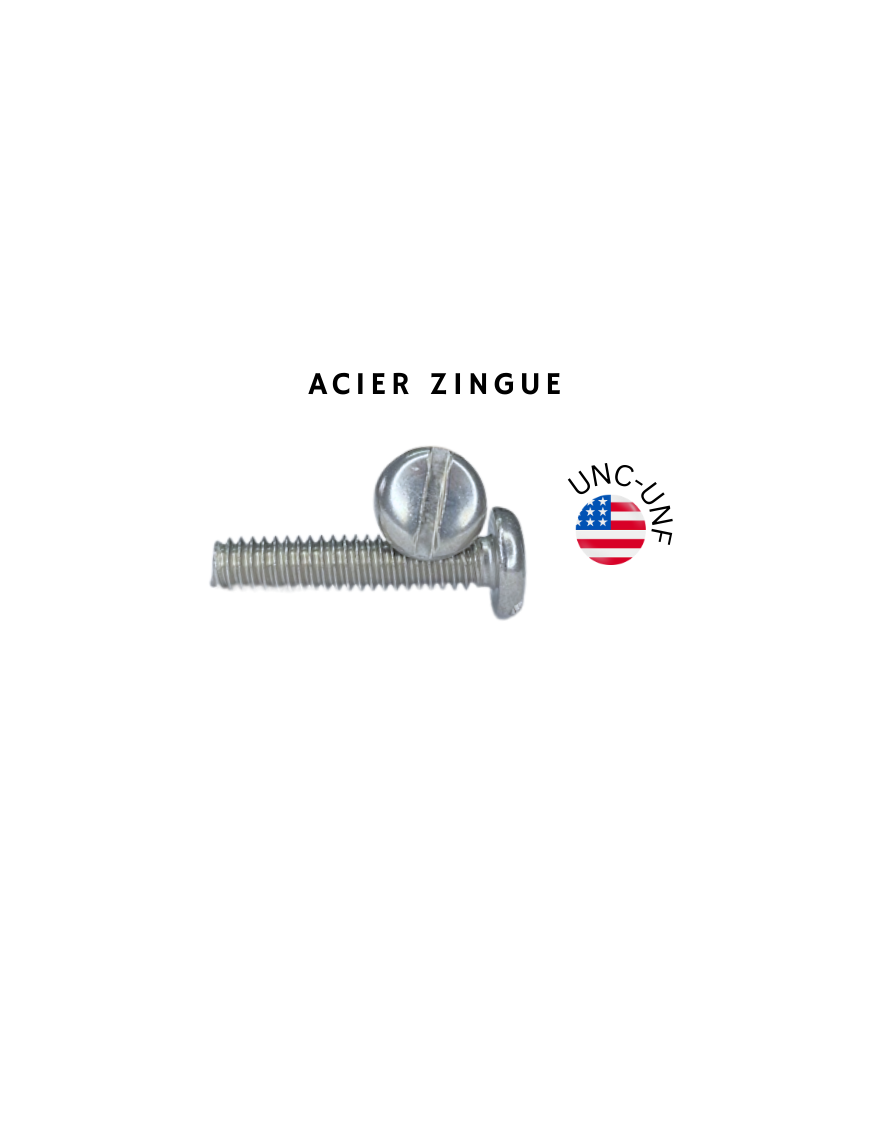 VIS AMERICAINE TH INOX A2 Number of gears 20 Length 3/8 Diameter N°2 (2 ...